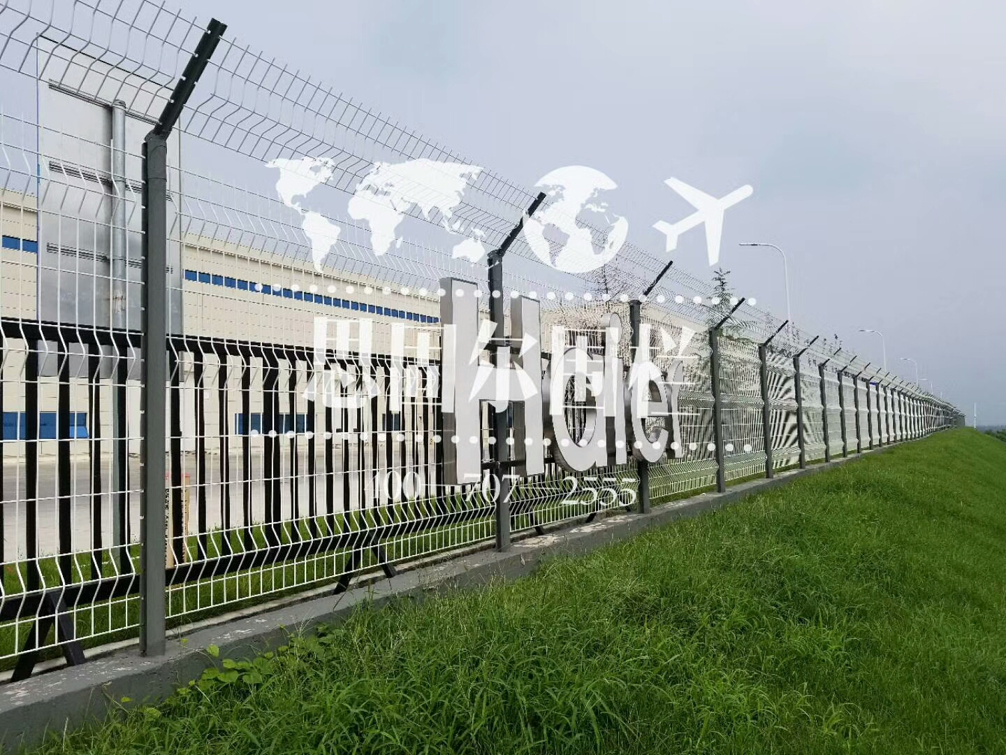 Welded wire mesh panel and 3D fence production line - Hebei Secure-Nett ...